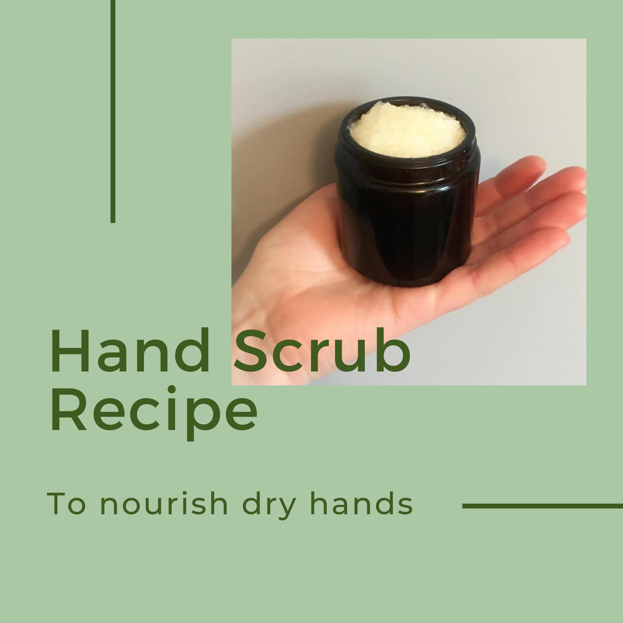 Nourishing Hand Scrub Recipe – Lovewelluk
